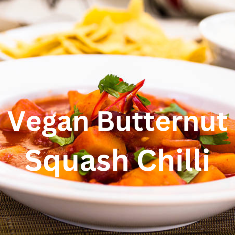 Vegan Butternut Squash Chilli Recipe