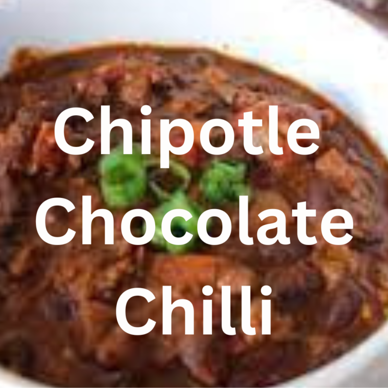 Chipotle Chocolate Chilli